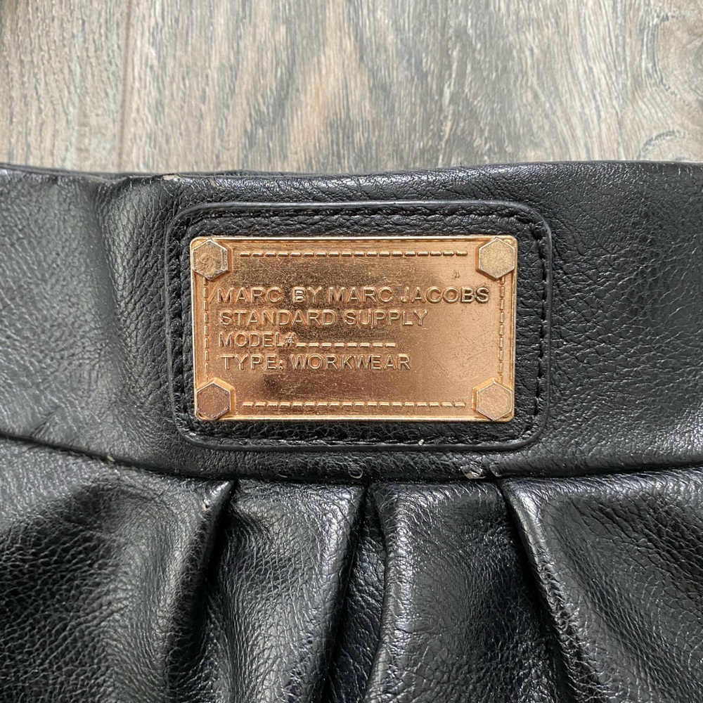 Vintage Early 2000s Marc Jacobs Leather Bag - Gem